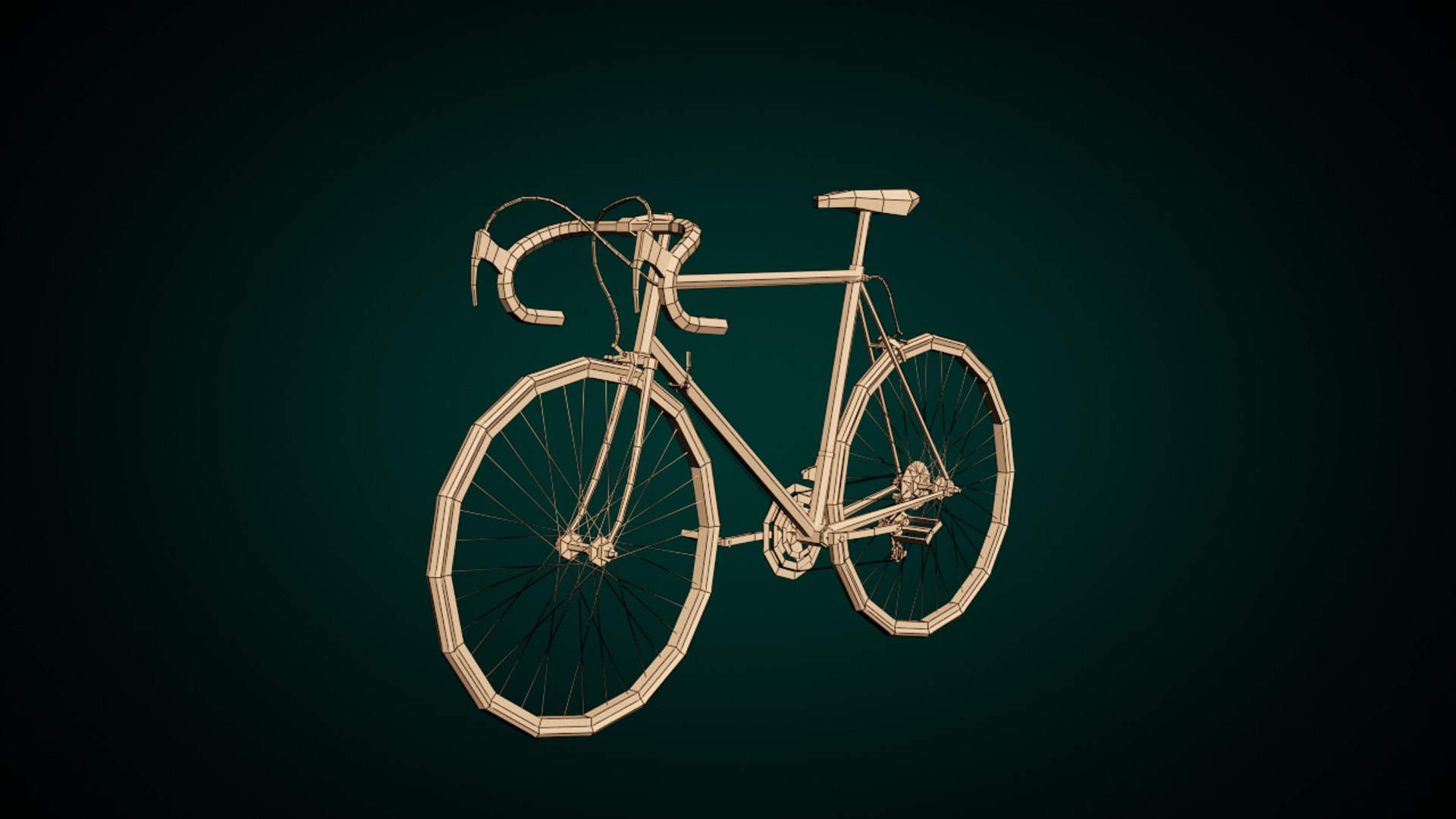 3D Vintage Racing Bike Model - TurboSquid 1392082