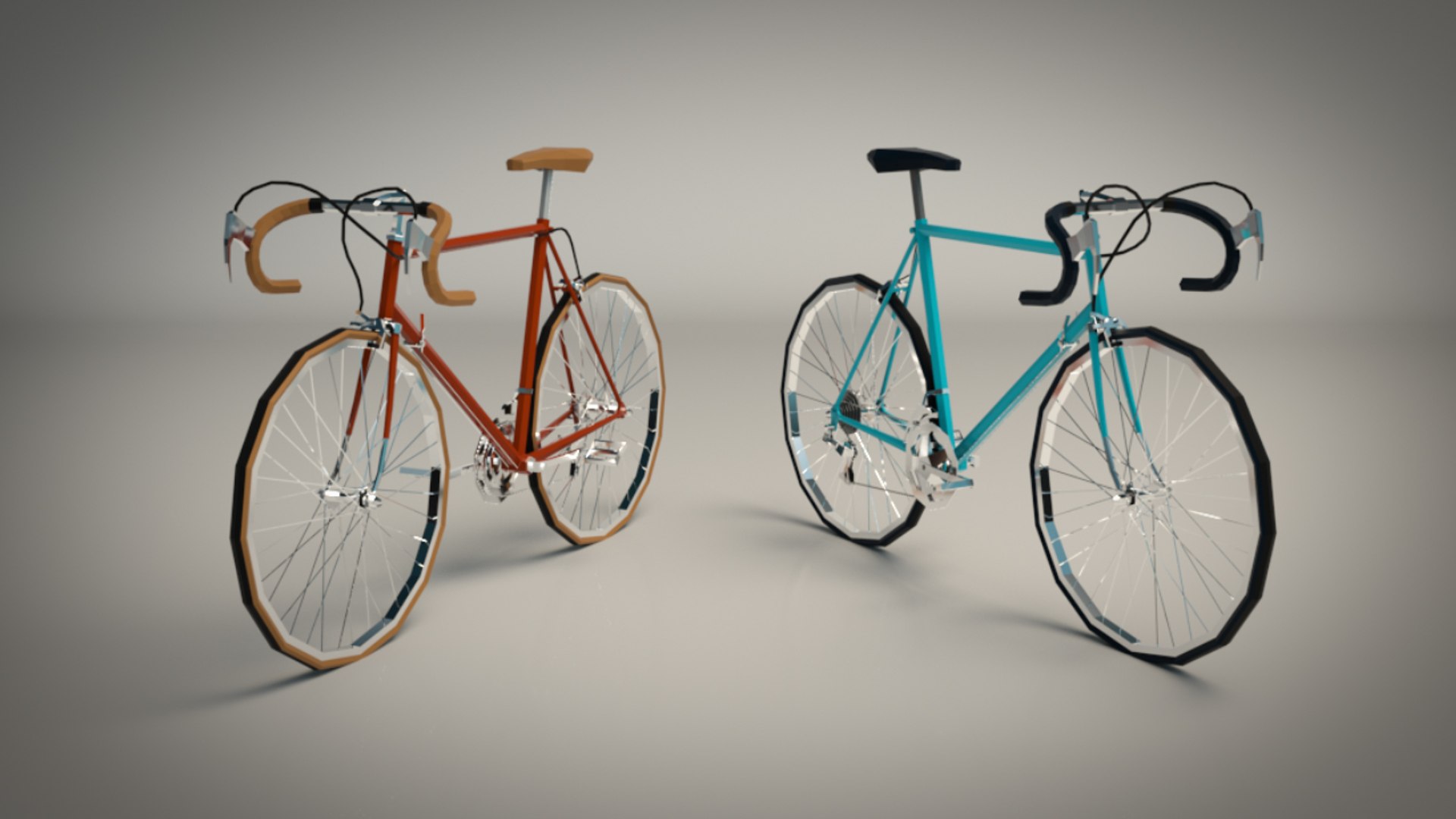3D Vintage Racing Bike Model - TurboSquid 1392082