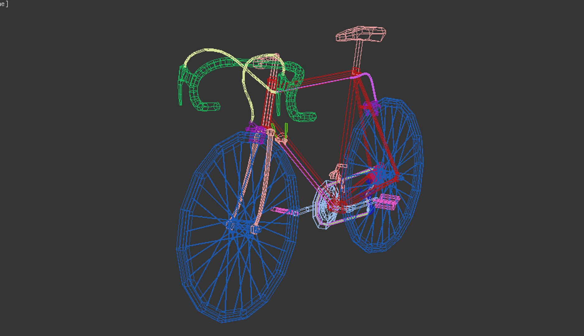 3D Vintage Racing Bike Model - TurboSquid 1392082