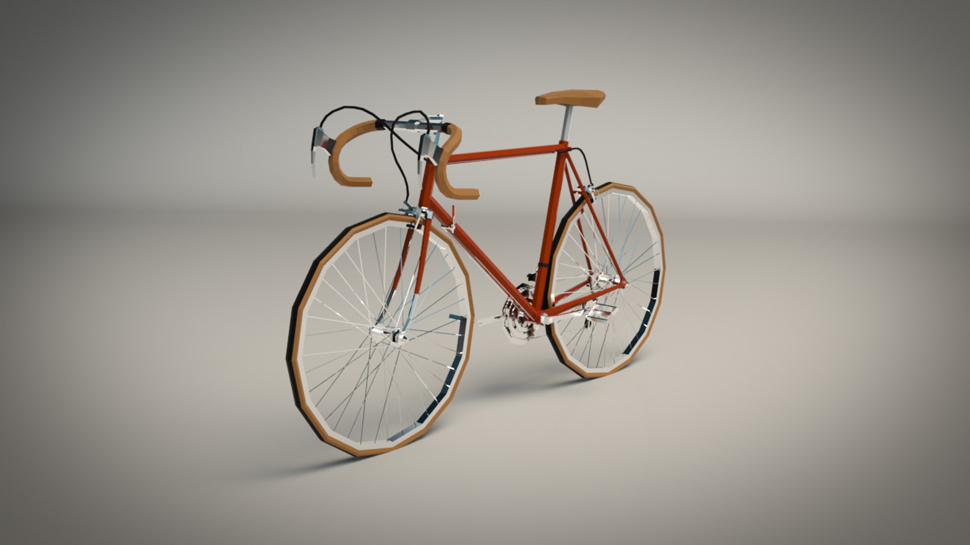 3D Vintage Racing Bike Model - TurboSquid 1392082