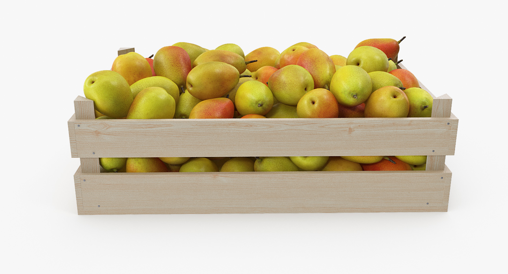 Pear Forest Beauty Wooden Crate Model - TurboSquid 1346230