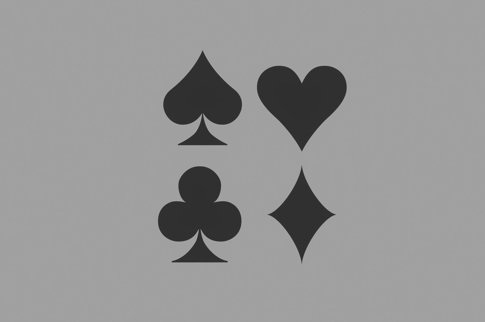 Card Symbols 3D - TurboSquid 2058296