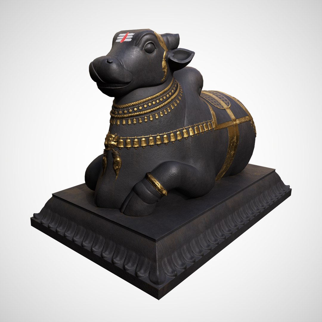 Nandi Statue 3D - TurboSquid 2381849