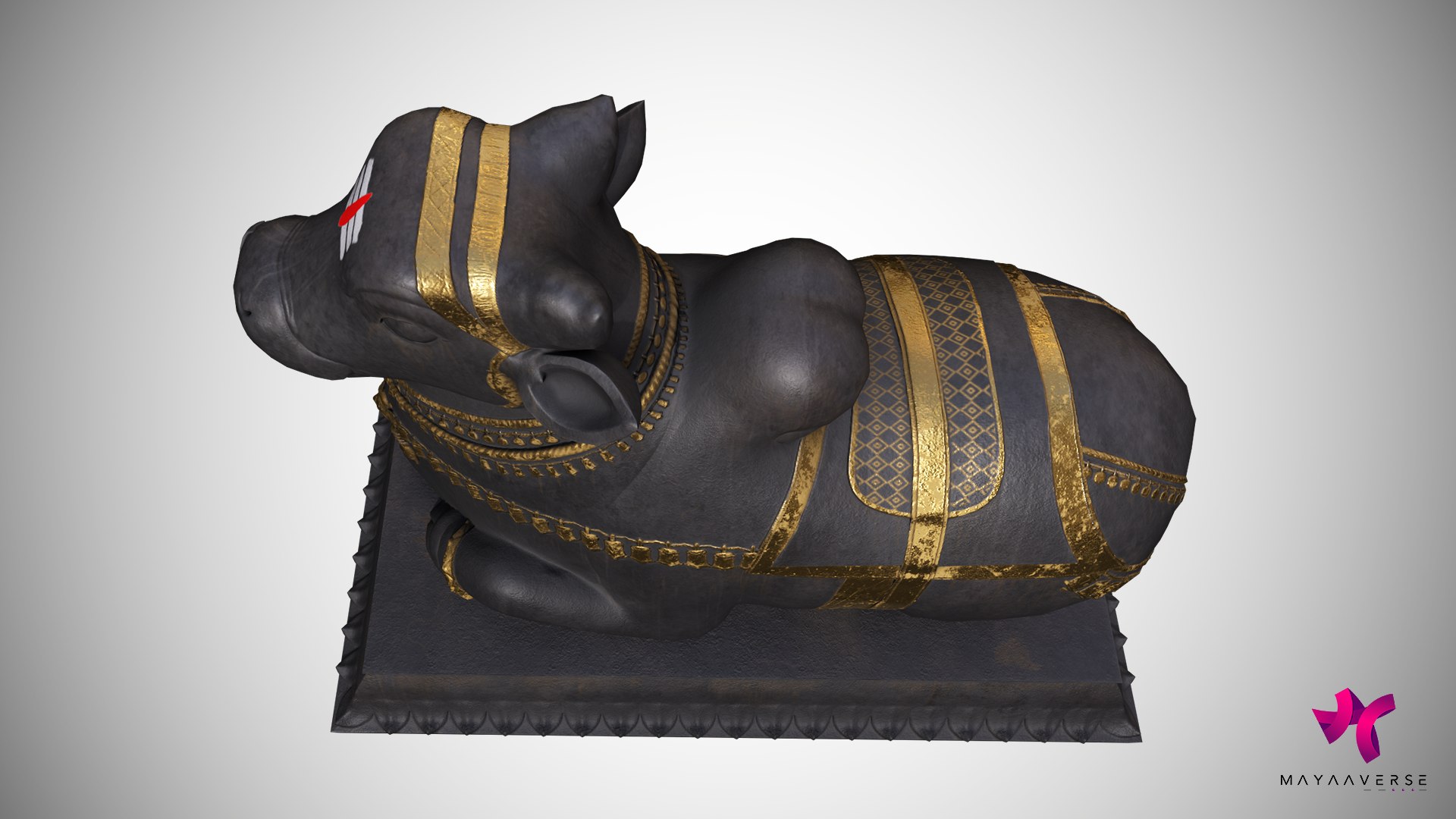 Nandi Statue 3D - TurboSquid 2381849