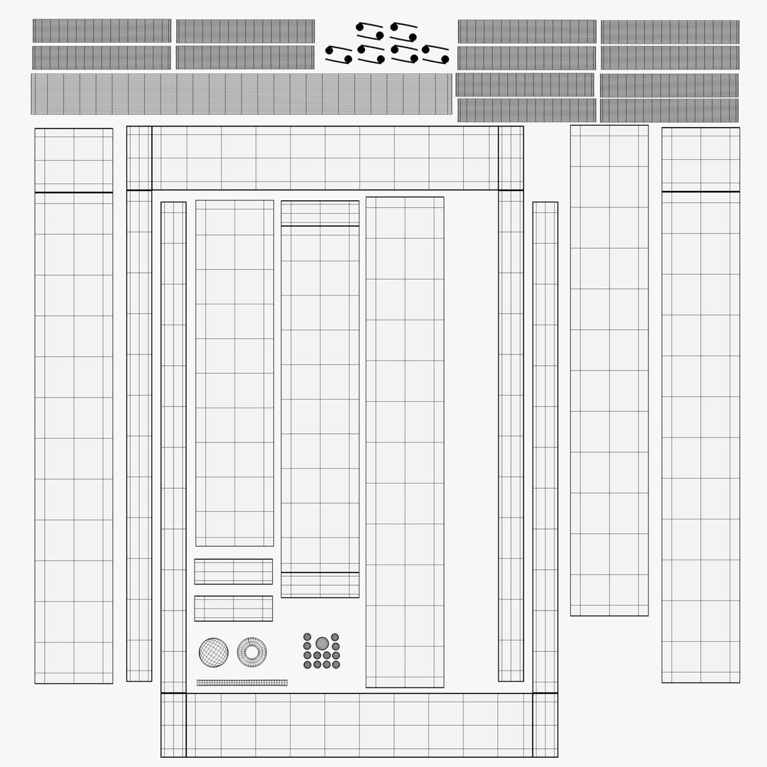 3D Revolving Gate - TurboSquid 1543176