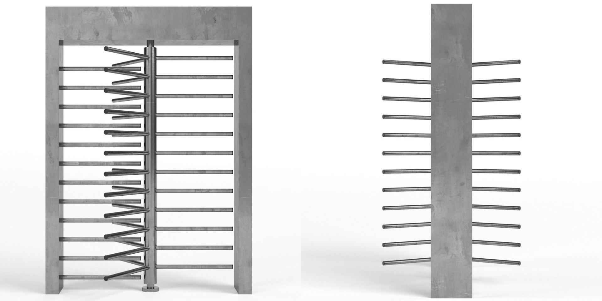 3D Revolving Gate - TurboSquid 1543176