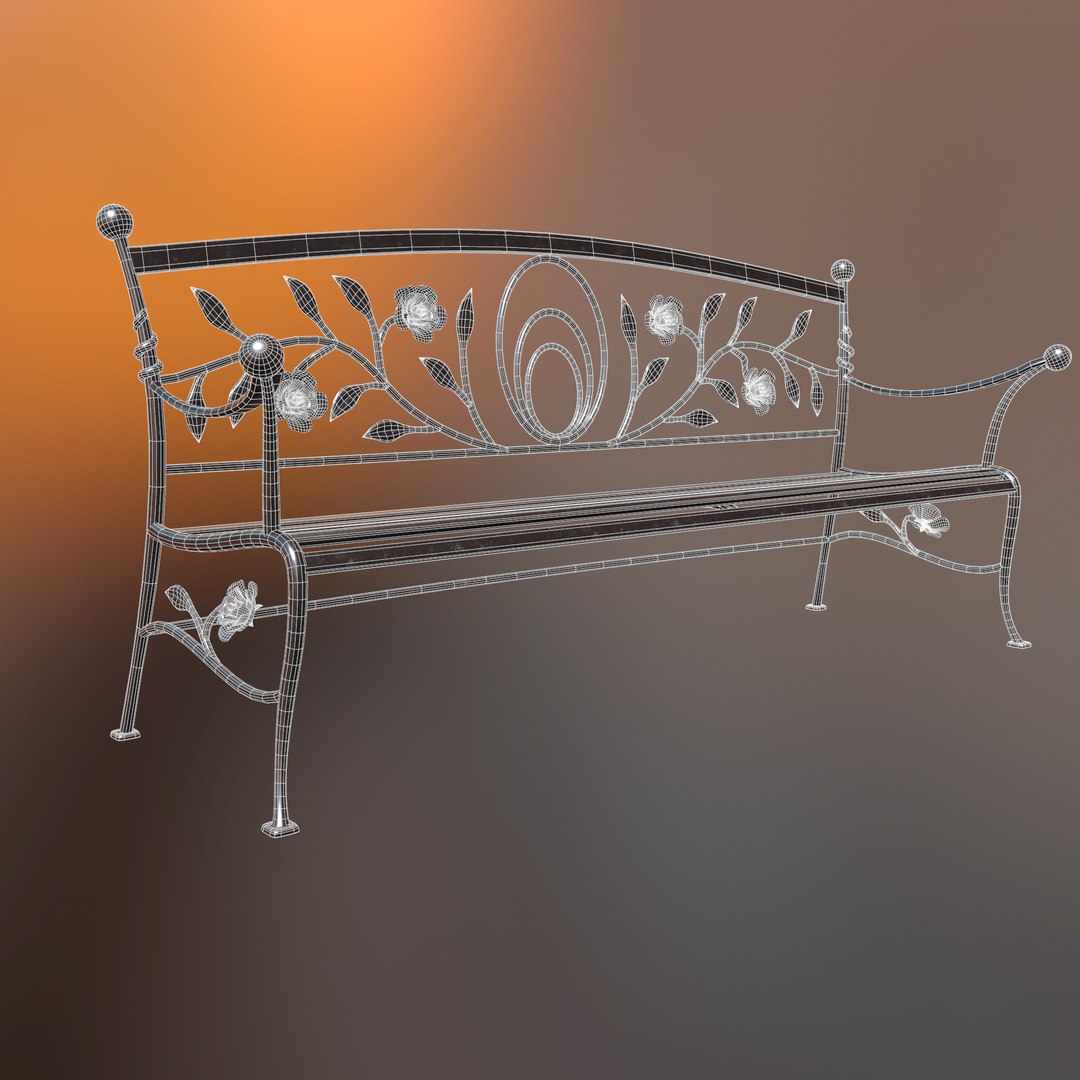 max forged metal bench
