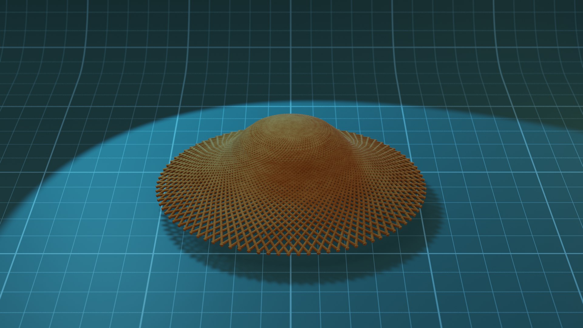 3D Straw Hat - TurboSquid 1999587