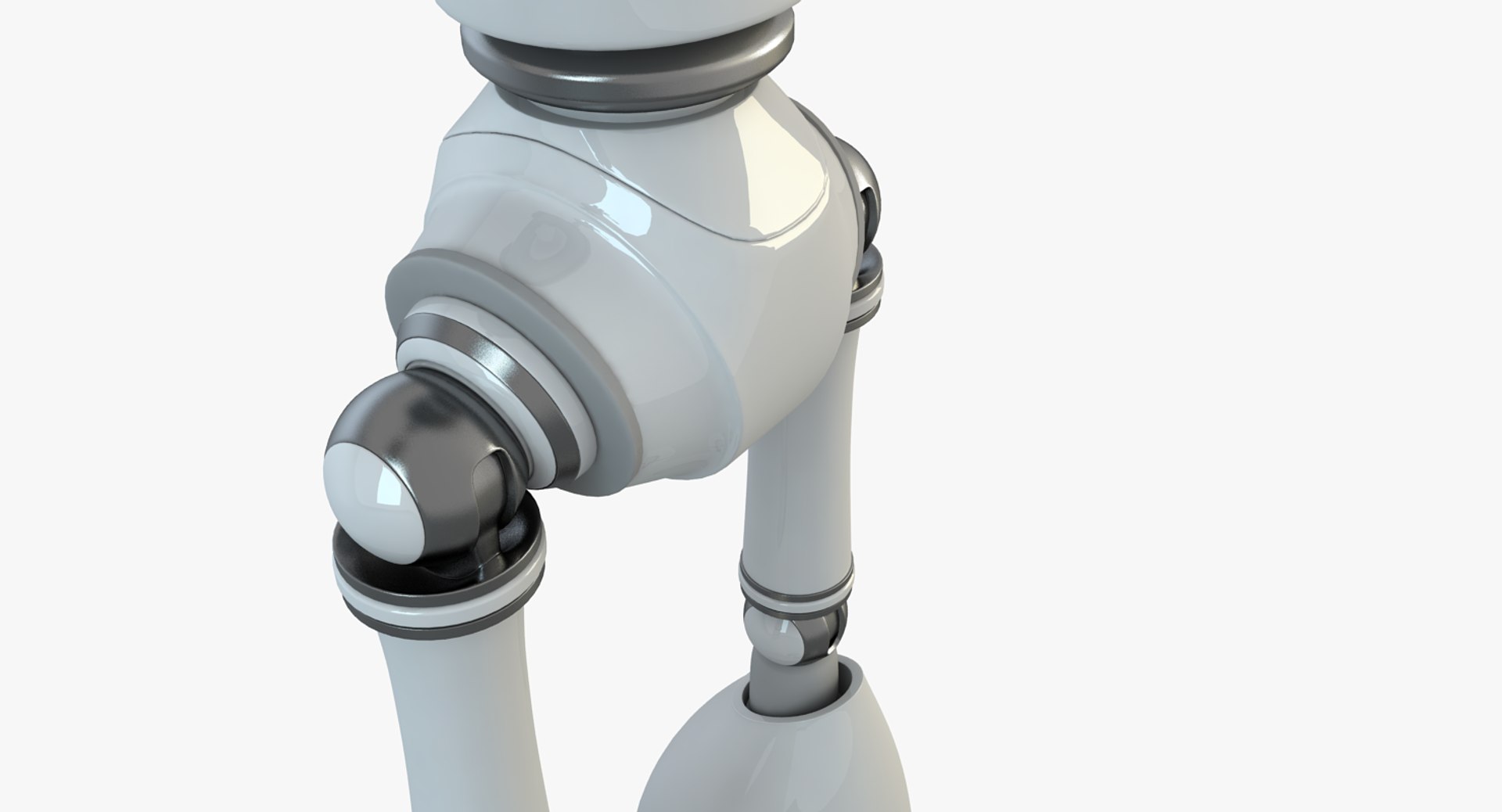 robot modelled 3d max