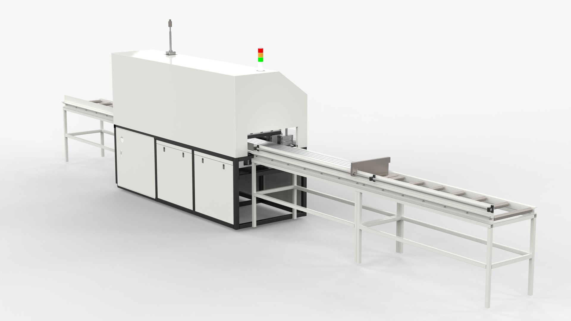 Automatic Aluminum Profile Cutting Machine 3D Model - TurboSquid 1985843