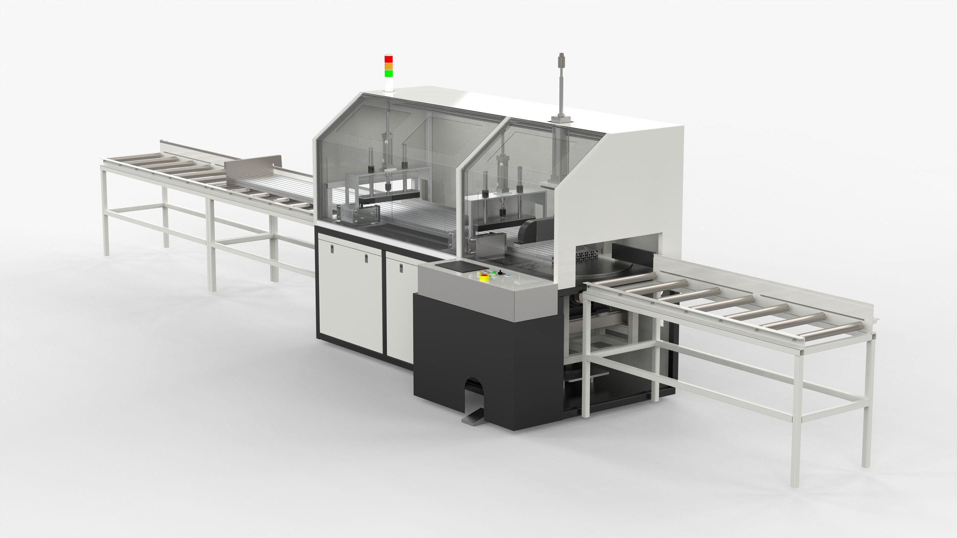 Automatic Aluminum Profile Cutting Machine 3D Model - TurboSquid 1985843