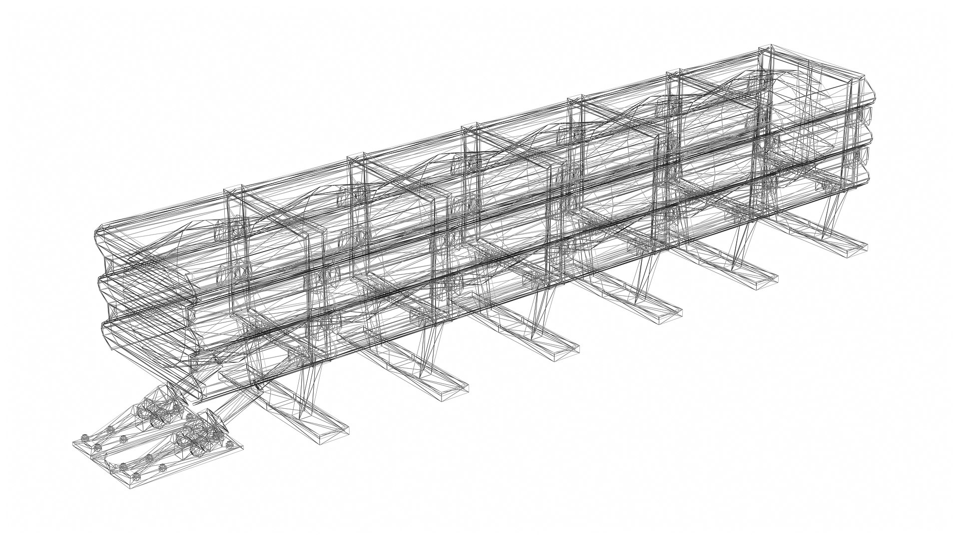 3D Crash Cushion - TurboSquid 1691086
