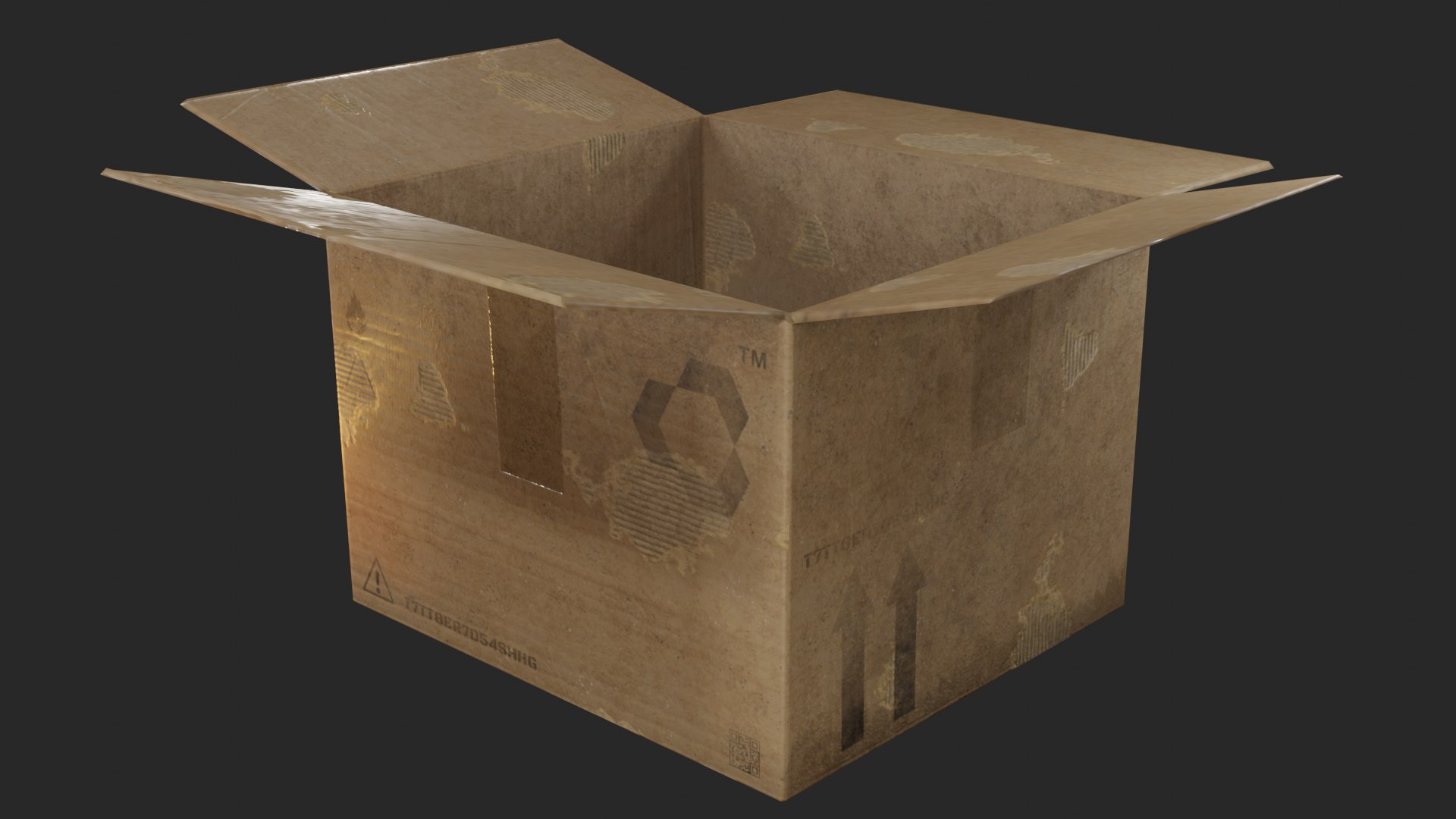 Storage Cardboard Boxes 3D - TurboSquid 1435895