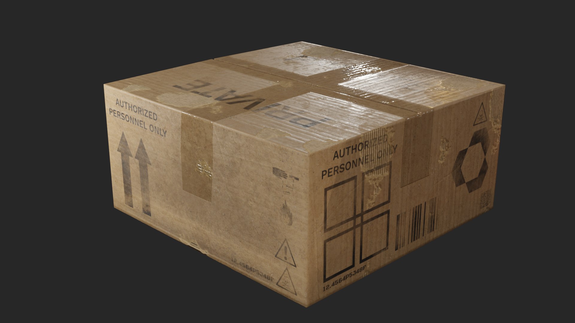 Storage Cardboard Boxes 3D - TurboSquid 1435895