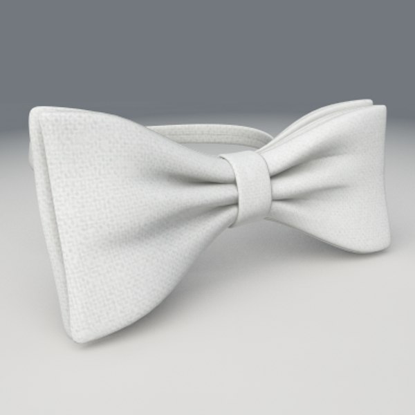 3D Maya bow tie bowtie