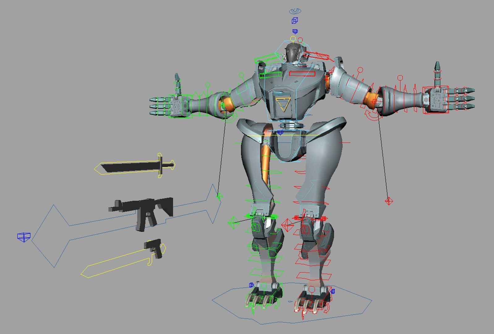 Rig Animation 3D - TurboSquid 1467357