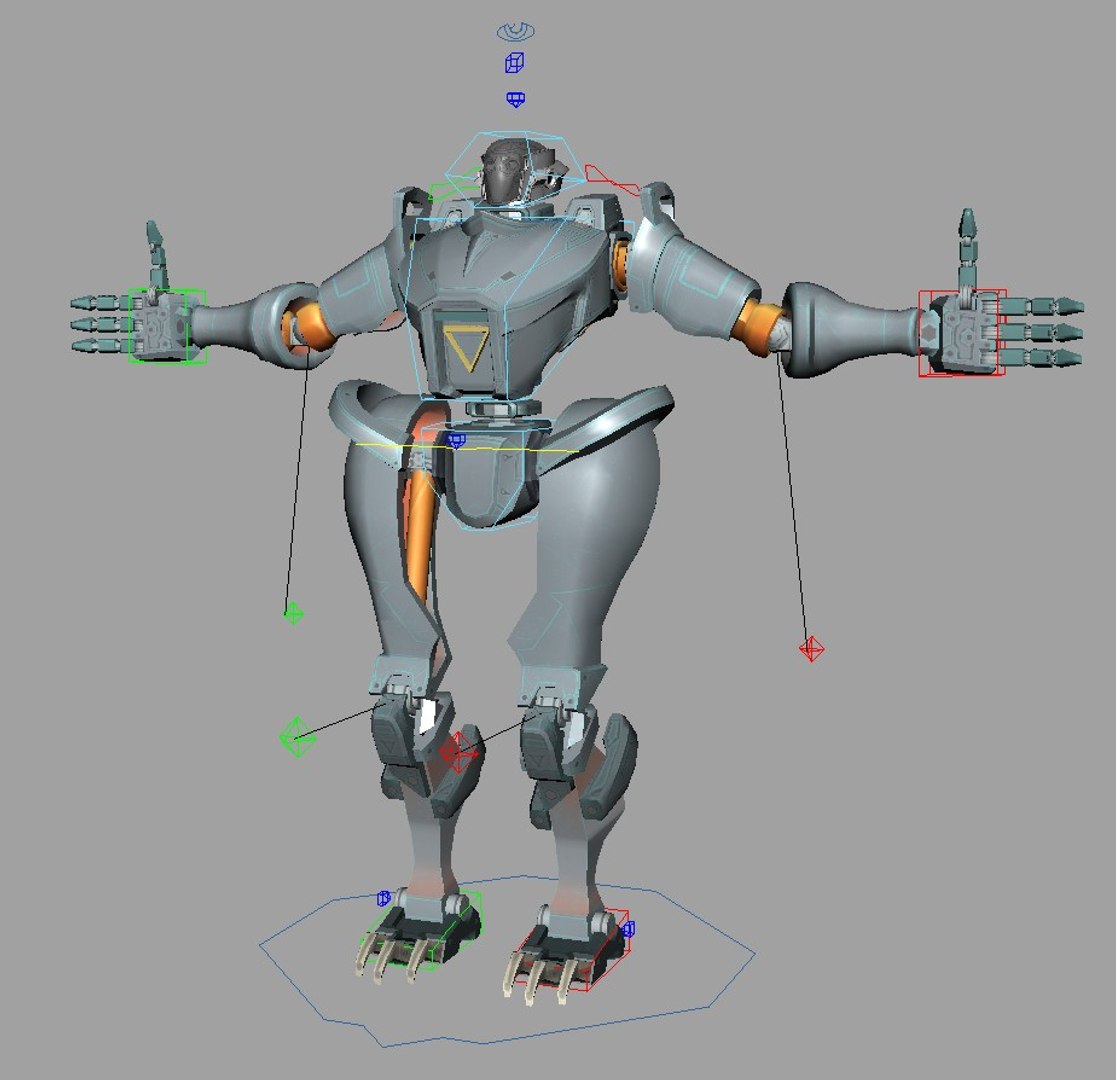 Rig Animation 3D - TurboSquid 1467357