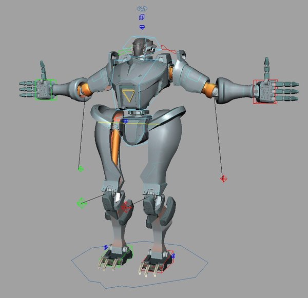 Rig animation 3D - TurboSquid 1467357