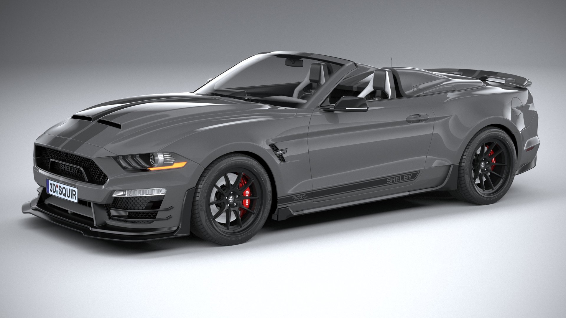 Ford Mustang Shelby Super Snake Convertible 2020 3D Model - TurboSquid ...