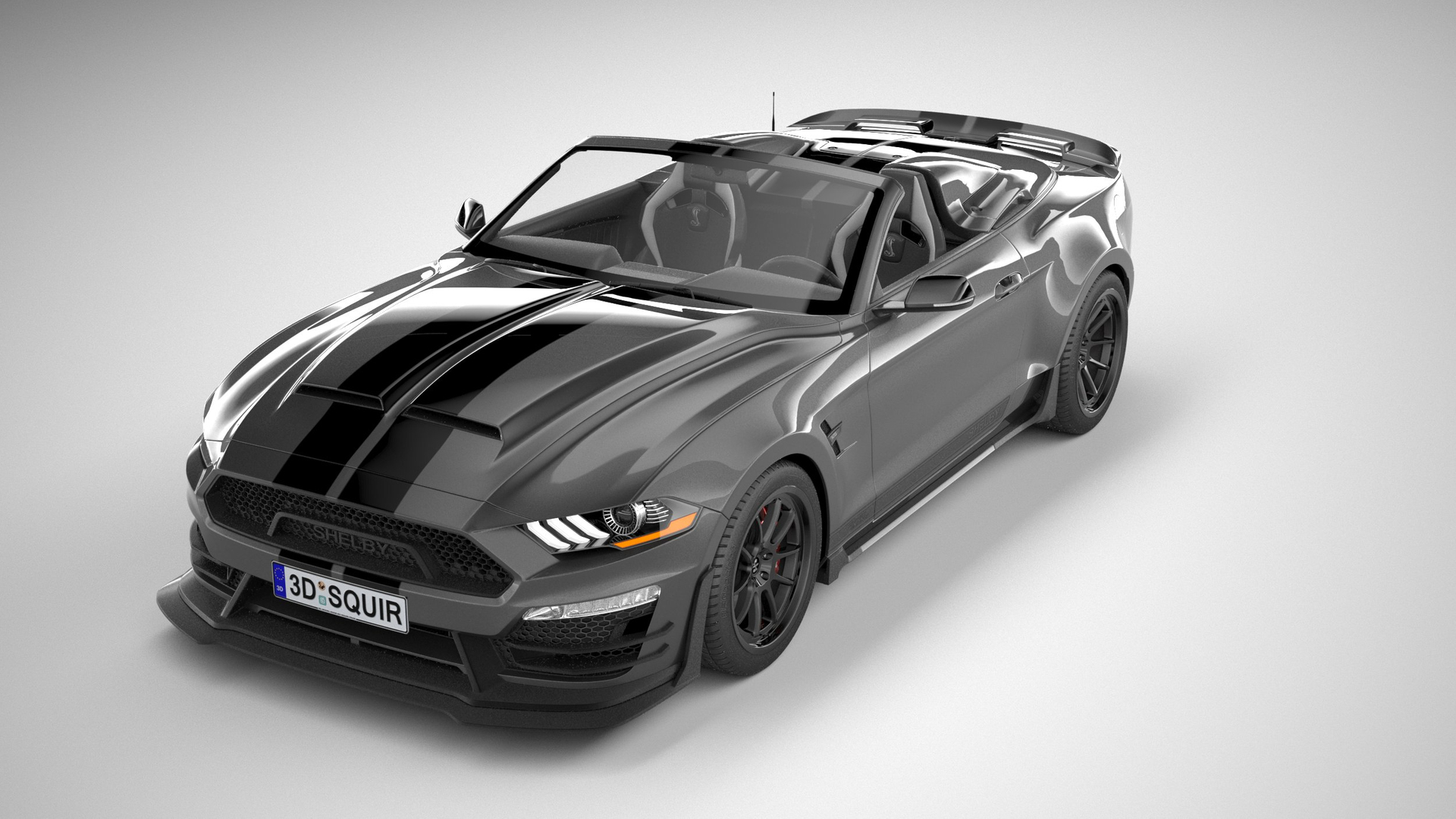 Ford Mustang Shelby Super Snake Convertible 2020 3D Model - TurboSquid ...