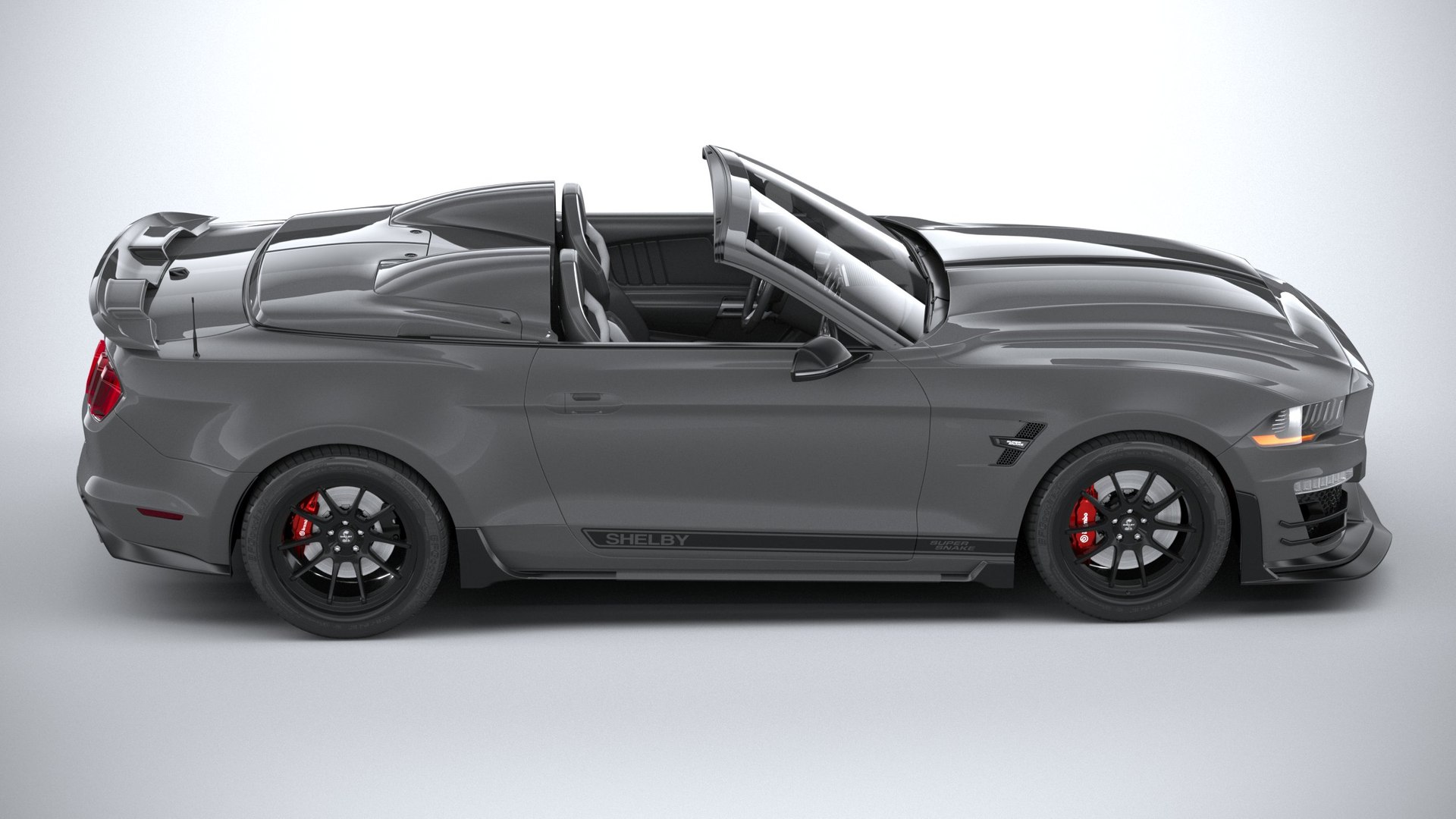 Ford Mustang Shelby Super Snake Convertible 2020 3D model - TurboSquid ...