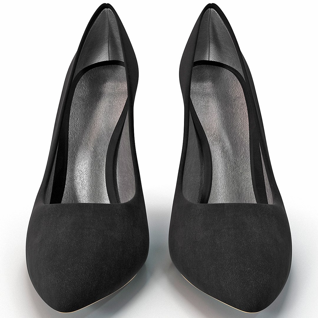 D Model Stiletto Shoes