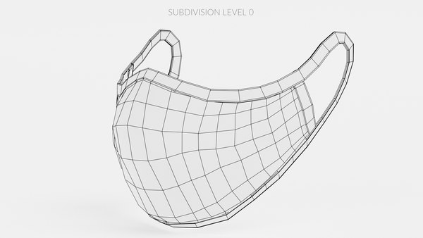 3D face mask model - TurboSquid 1620356
