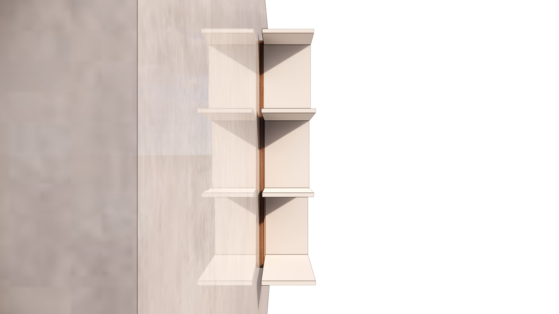 3D Minimal Wall Shelf Model - TurboSquid 2316327