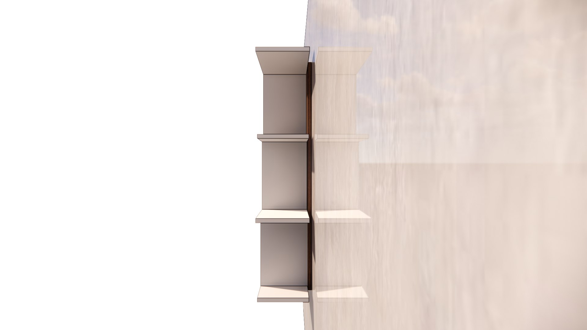 3D Minimal Wall Shelf Model - TurboSquid 2316327
