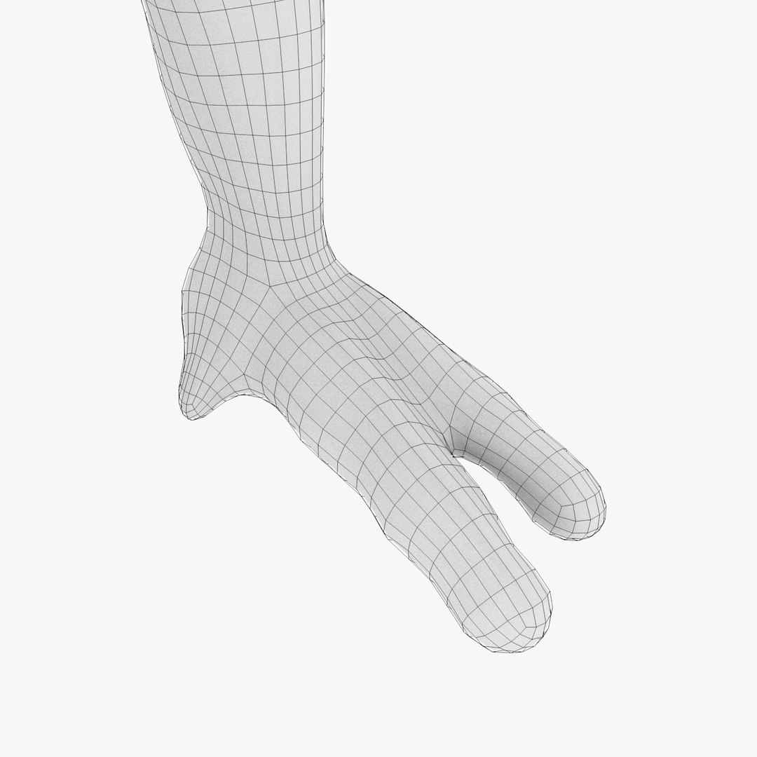 alien humanoid 3d obj