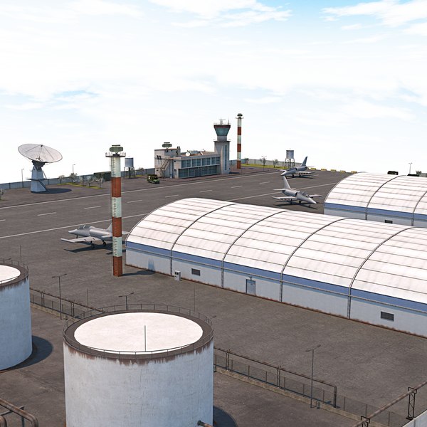 Airport Blender Models for Download | TurboSquid