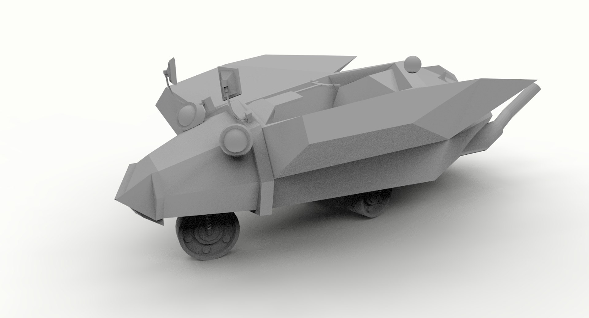 Concept Vehicle 3D Model - TurboSquid 1263501