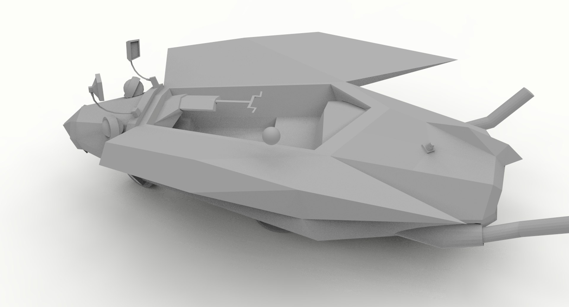 Concept Vehicle 3D Model - TurboSquid 1263501