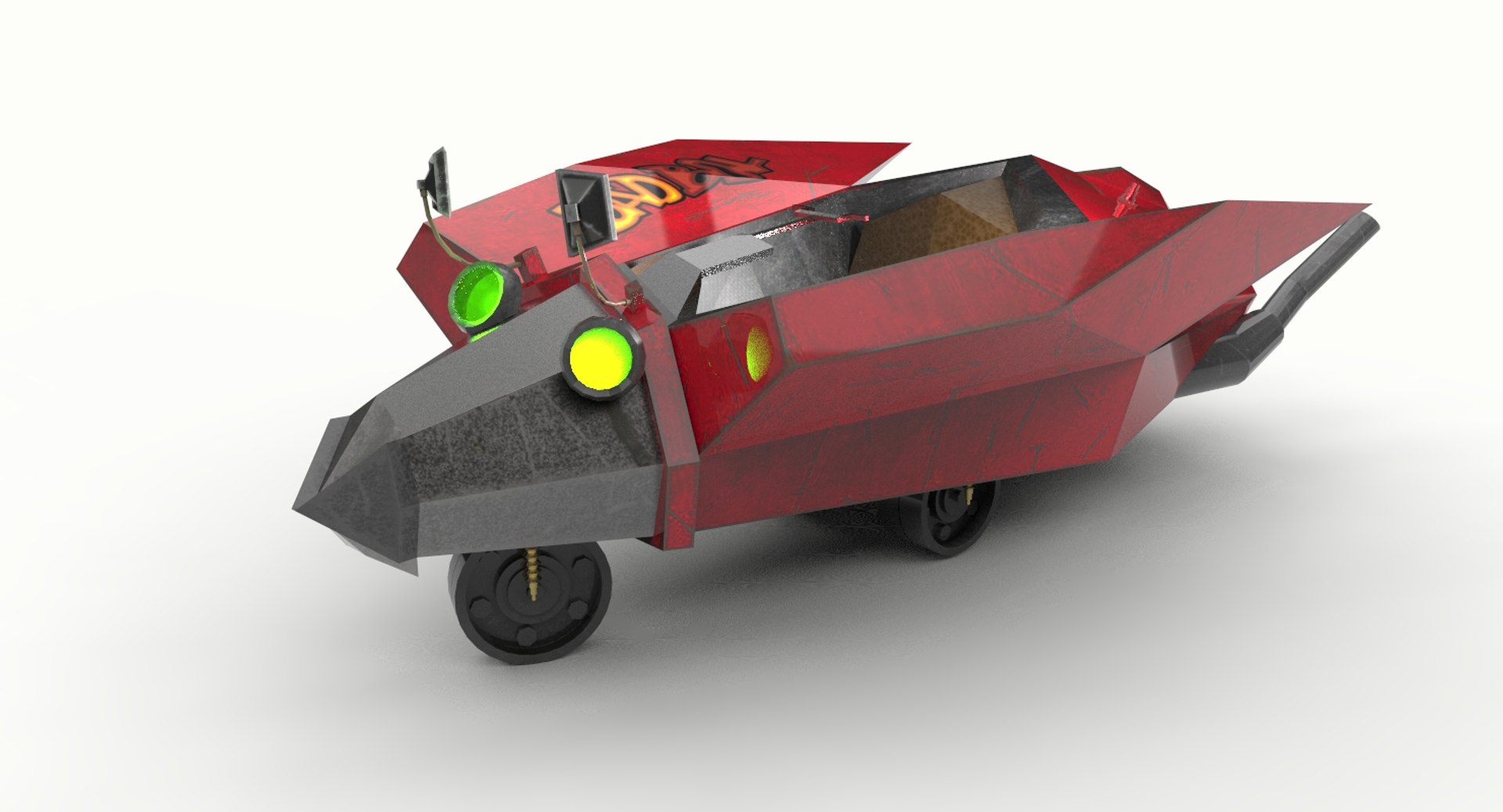 Concept Vehicle 3D Model - TurboSquid 1263501