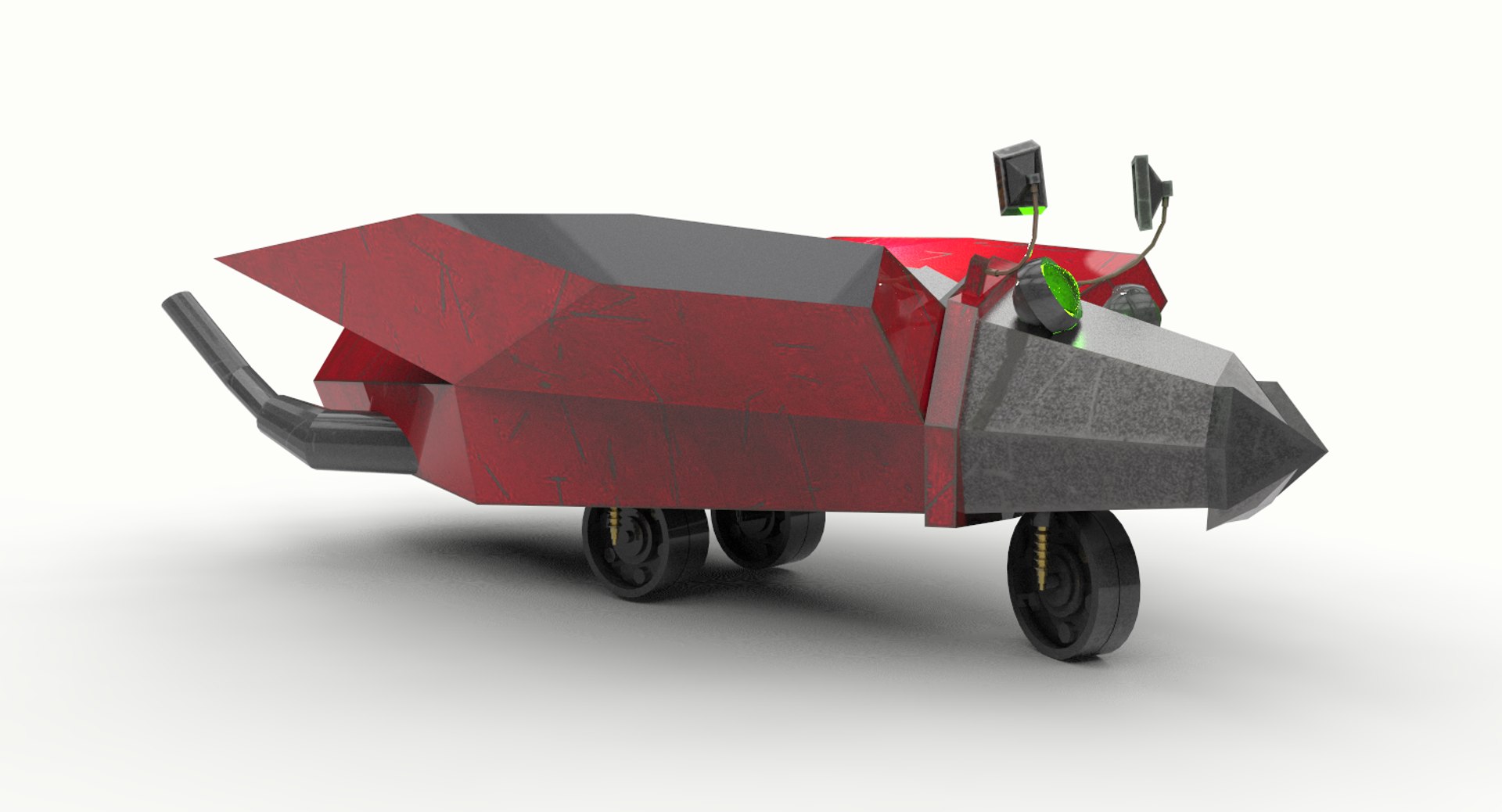 Concept Vehicle 3D Model - TurboSquid 1263501