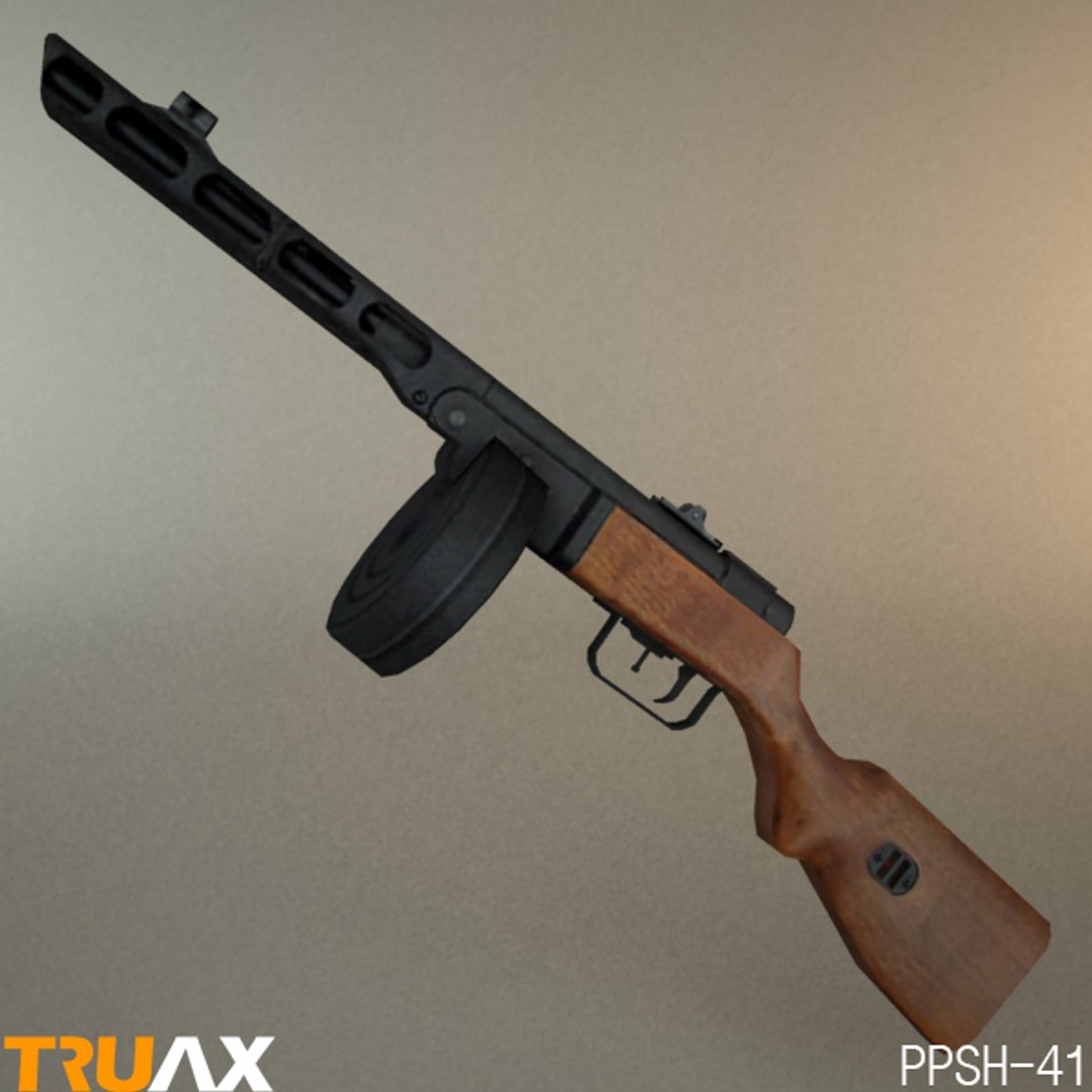soviet weapons pack 3d model