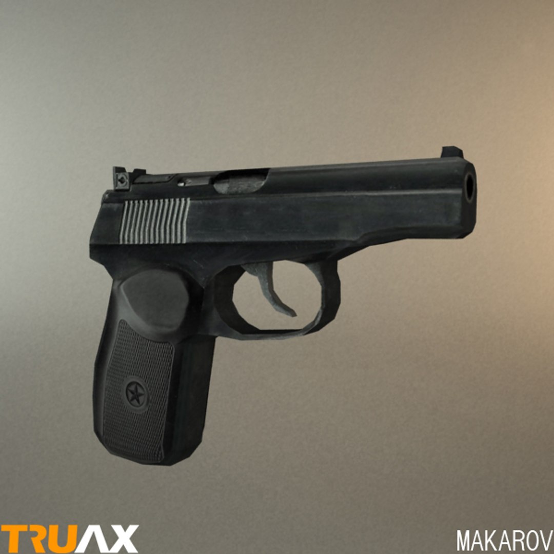 Soviet Weapons Pack 3d Model