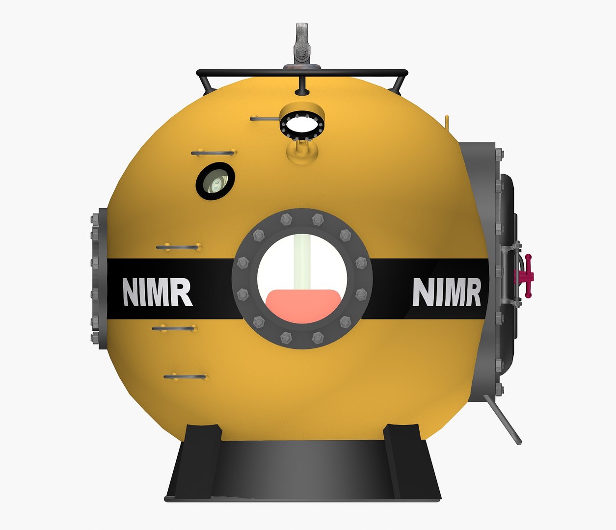 Diving Bell Voyage Sea 3d Model