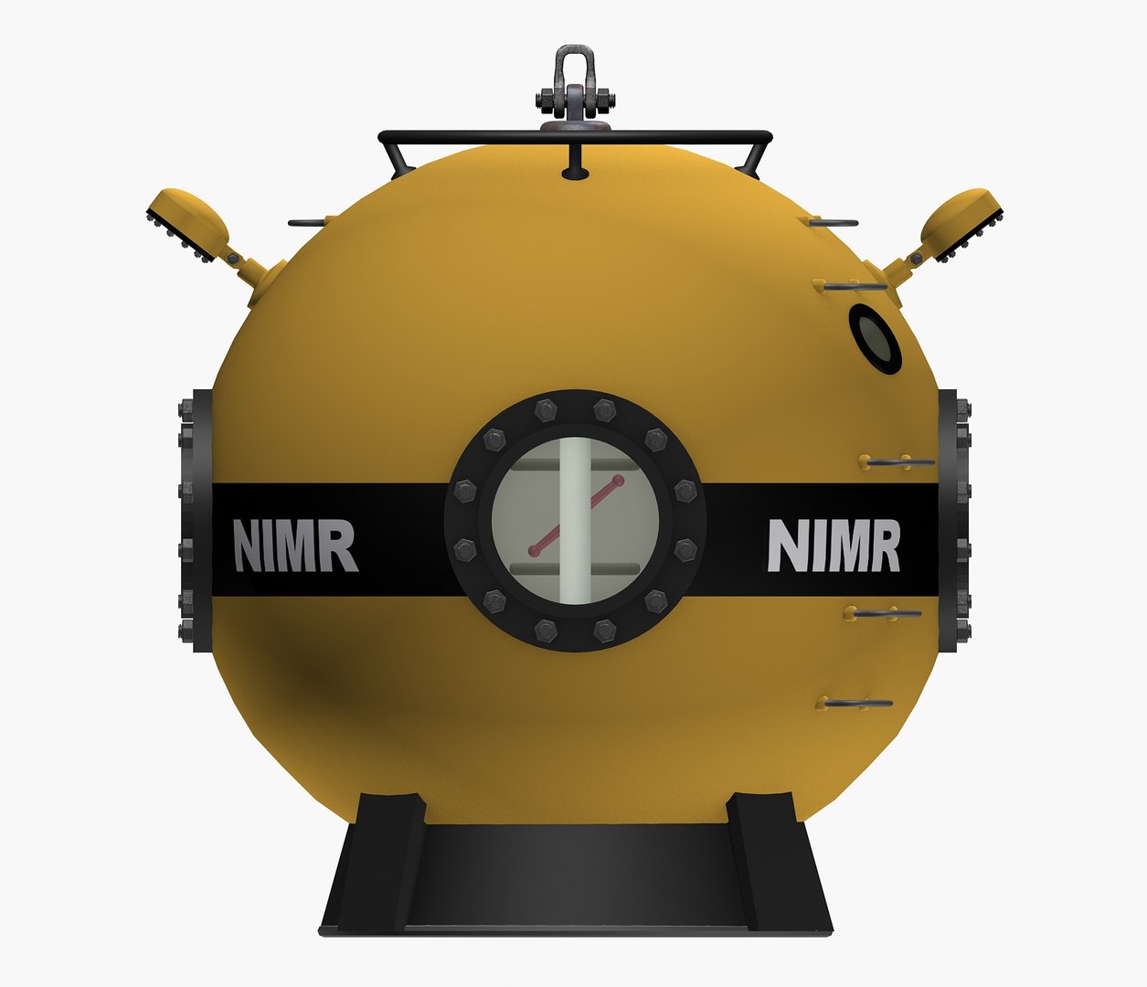 Diving Bell Voyage Sea 3d Model