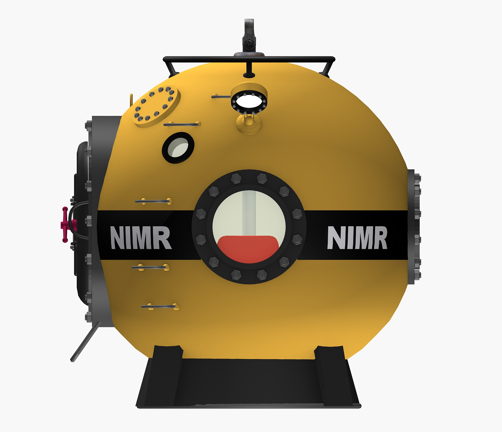 diving bell voyage sea 3d model