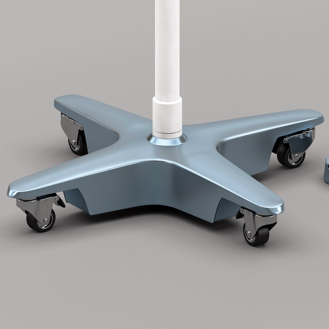 3d Model Of Surgical Microscope Asom 4