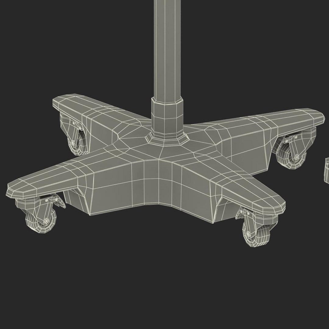 3d Model Of Surgical Microscope Asom 4