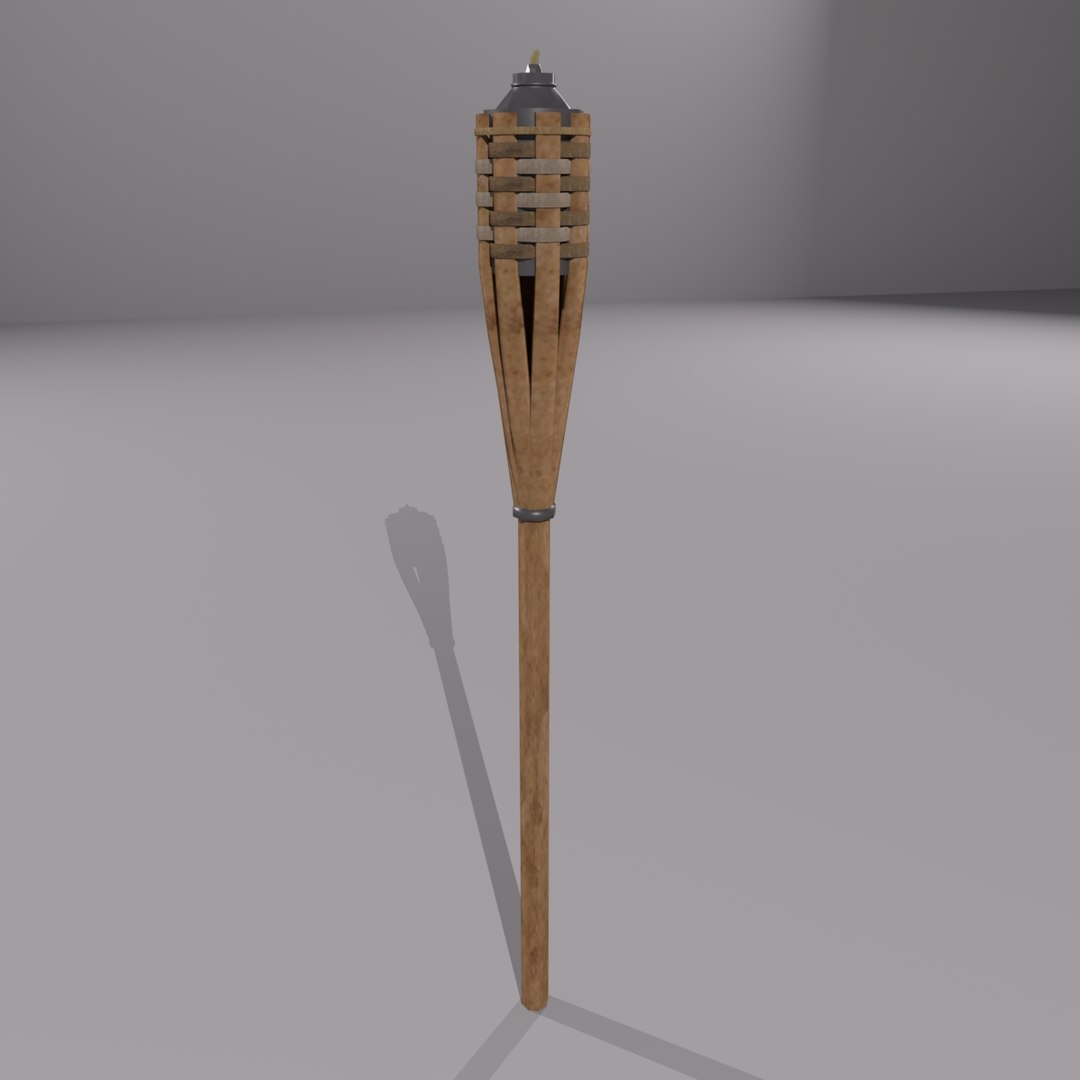 3D Polynesian Tiki Torch Model - TurboSquid 1297278