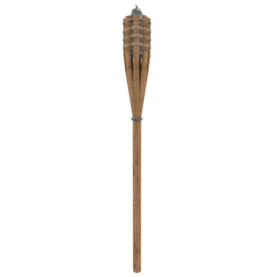 3D Polynesian Tiki Torch Model - TurboSquid 1297278