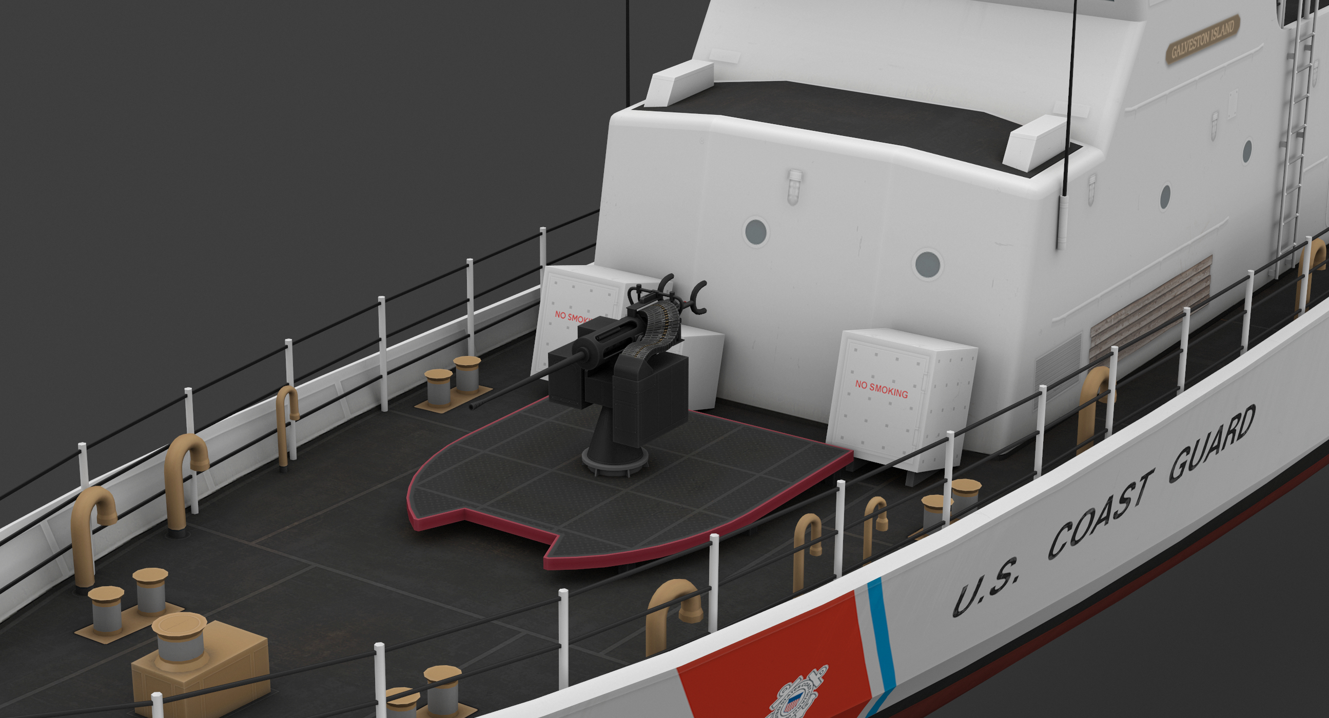 Uscgc patrol boat 3D model - TurboSquid 1346399