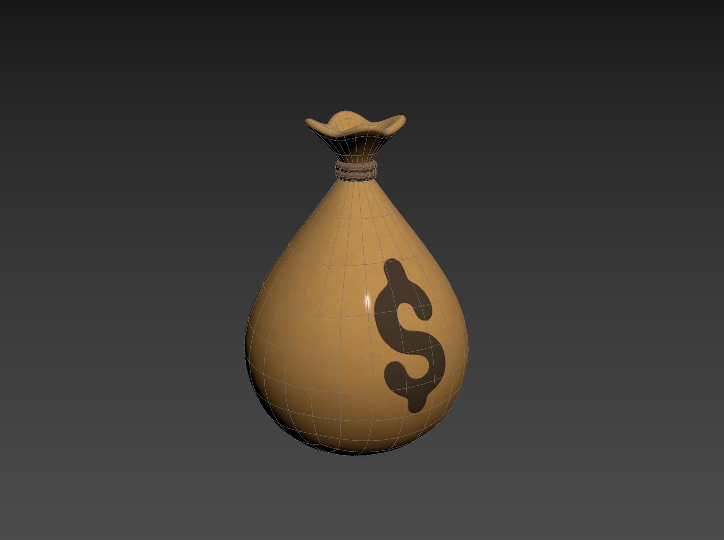 3D Money Bag Model - TurboSquid 1700567