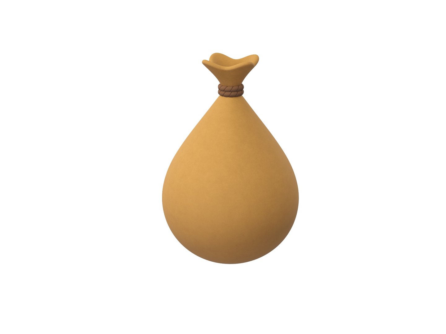 3D Money Bag Model - TurboSquid 1700567