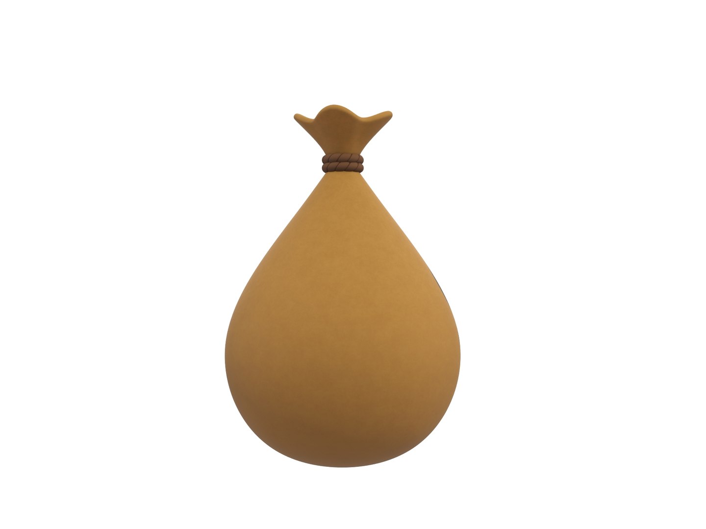 3D Money Bag Model - TurboSquid 1700567