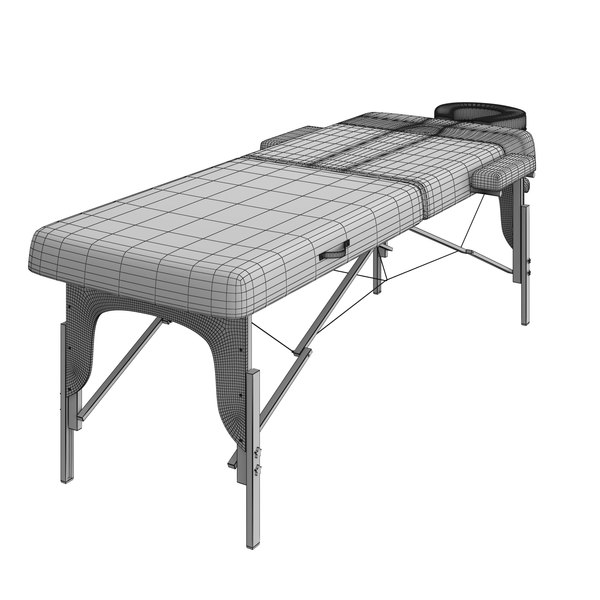 3D Classic Massage table model - TurboSquid 1772123