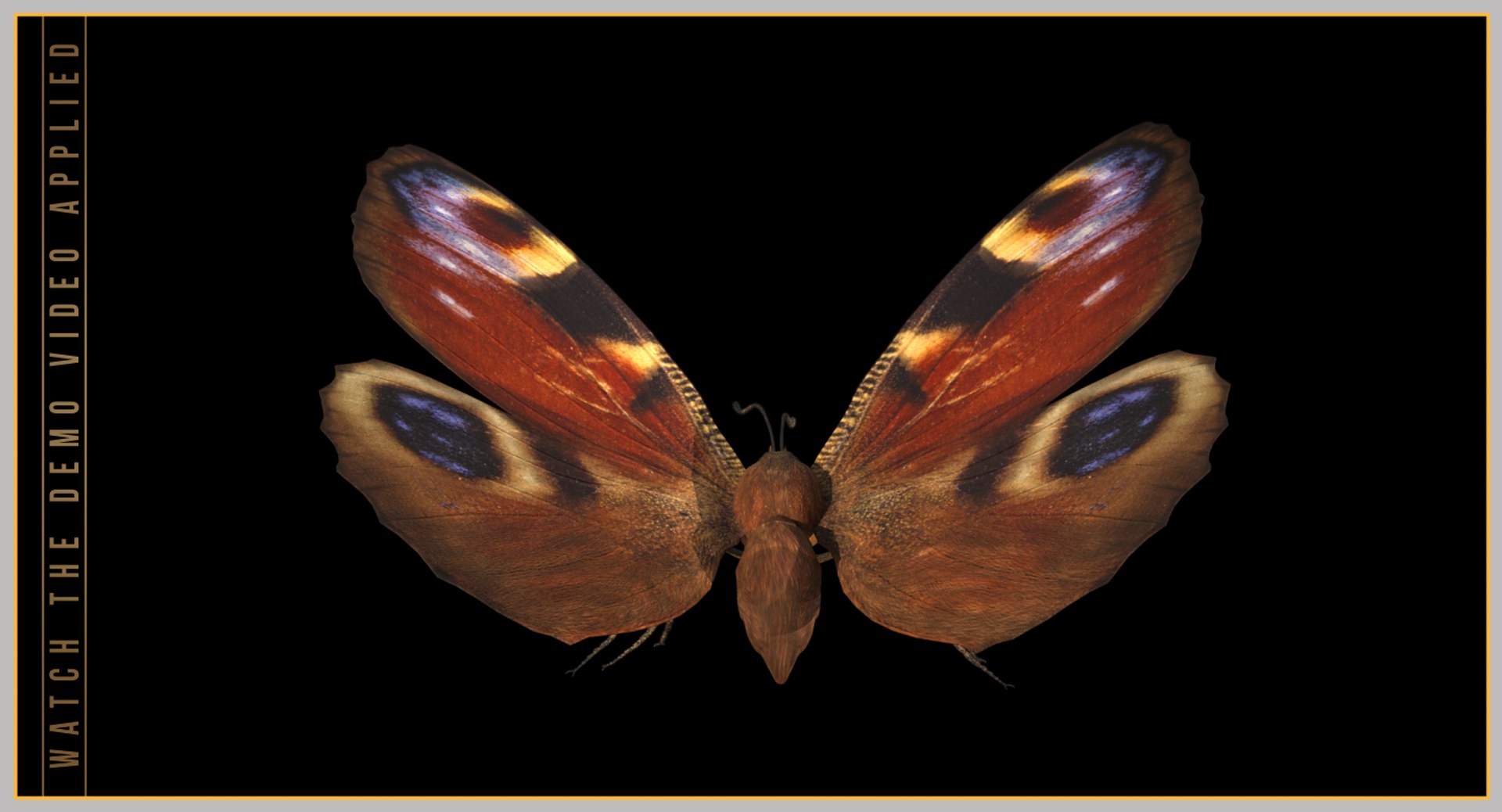 Butterfly Flying Model - TurboSquid 1246205